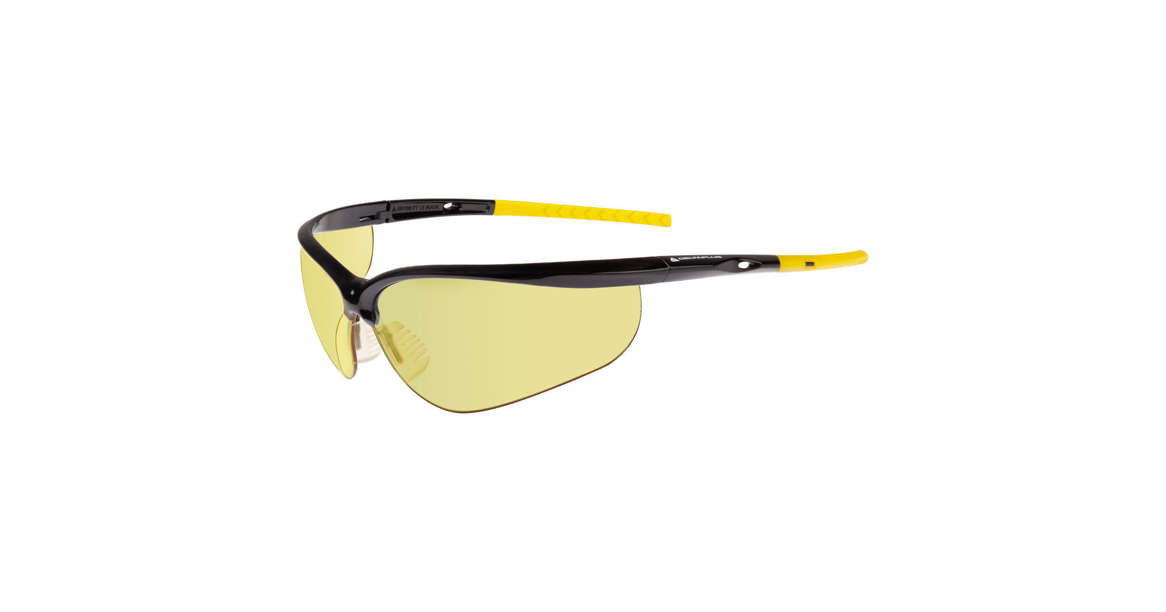 Delta Plus Iraya Yellow Polycarbonate Sports Look Safety Glasses