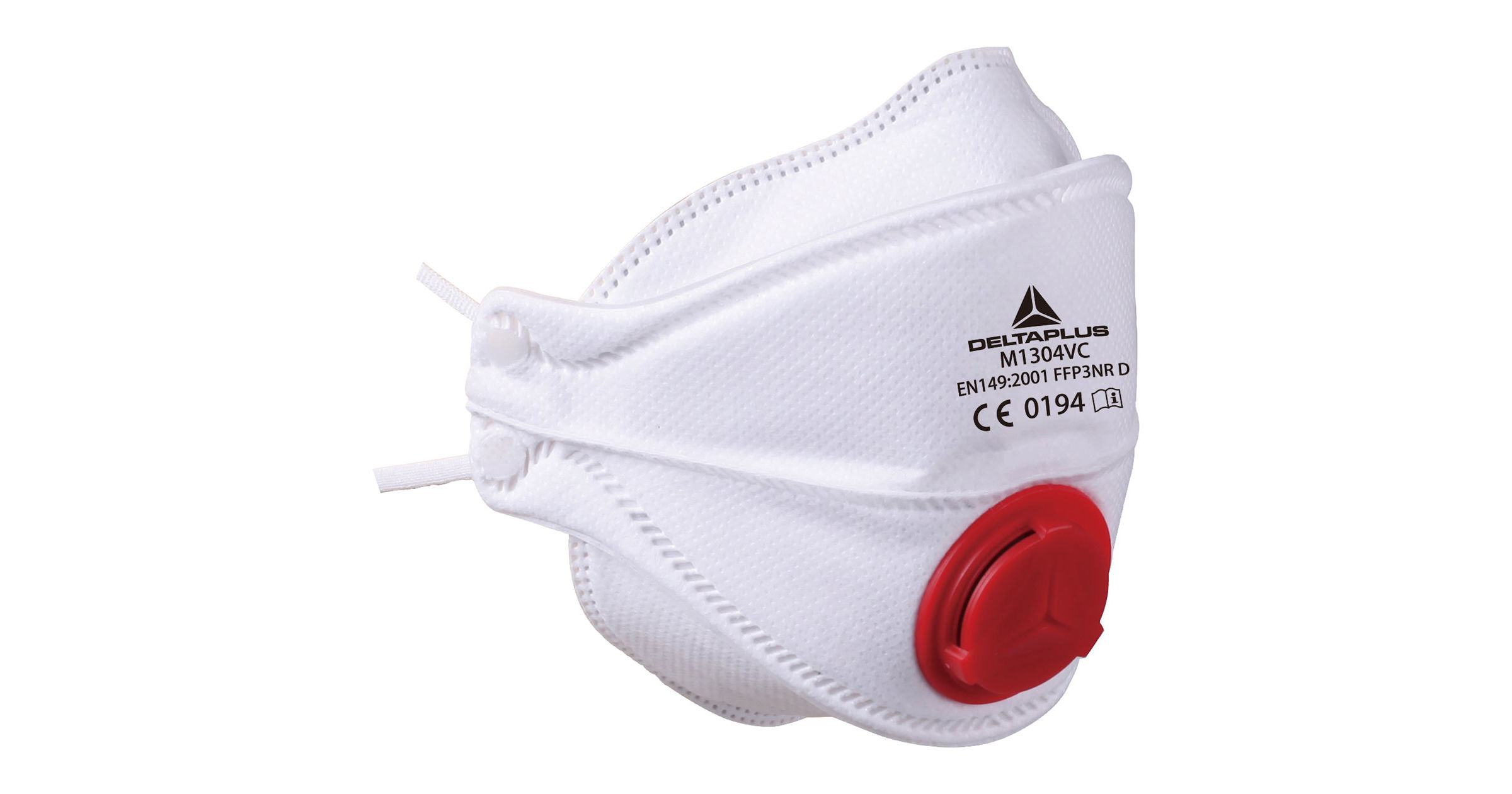 Delta Plus M1304V FFP3 P3 Foldable Dust Mask Respirator Box of 10