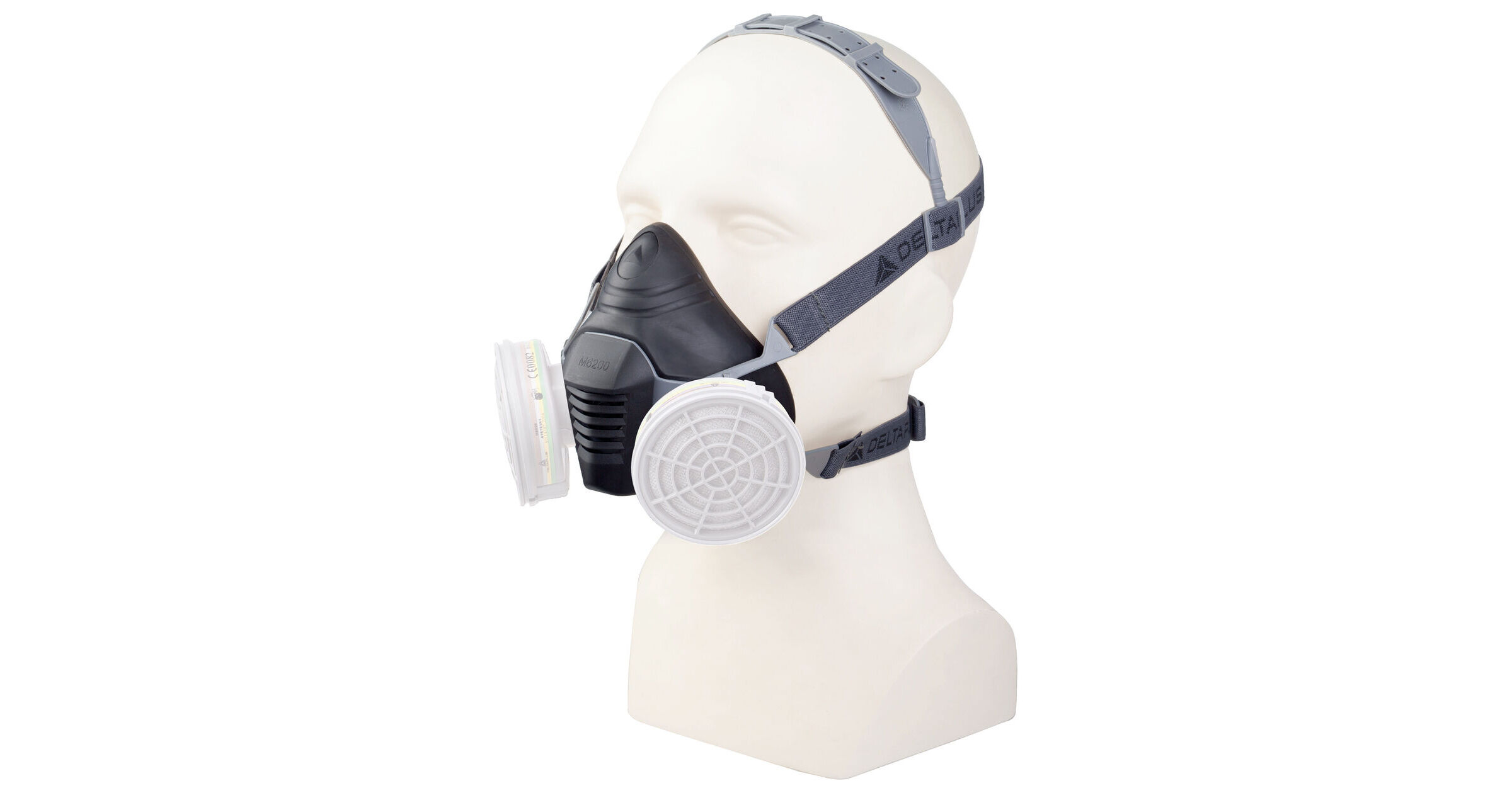 Delta Plus Jupiter Two Filter Reusable Face Mask Respirator