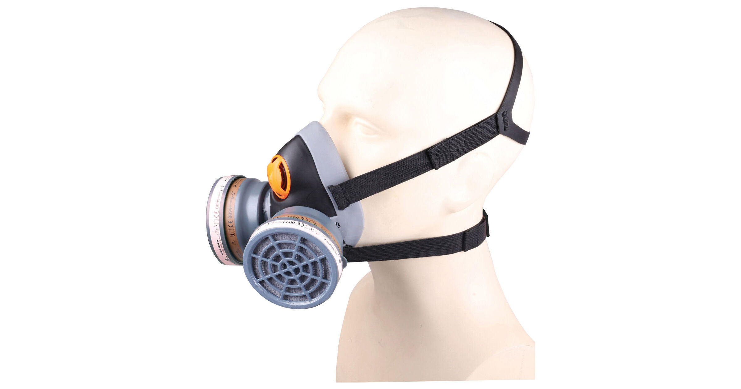 Delta Plus Mars Kit A2 P2 Filter Reusable Half Face Mask Respirator