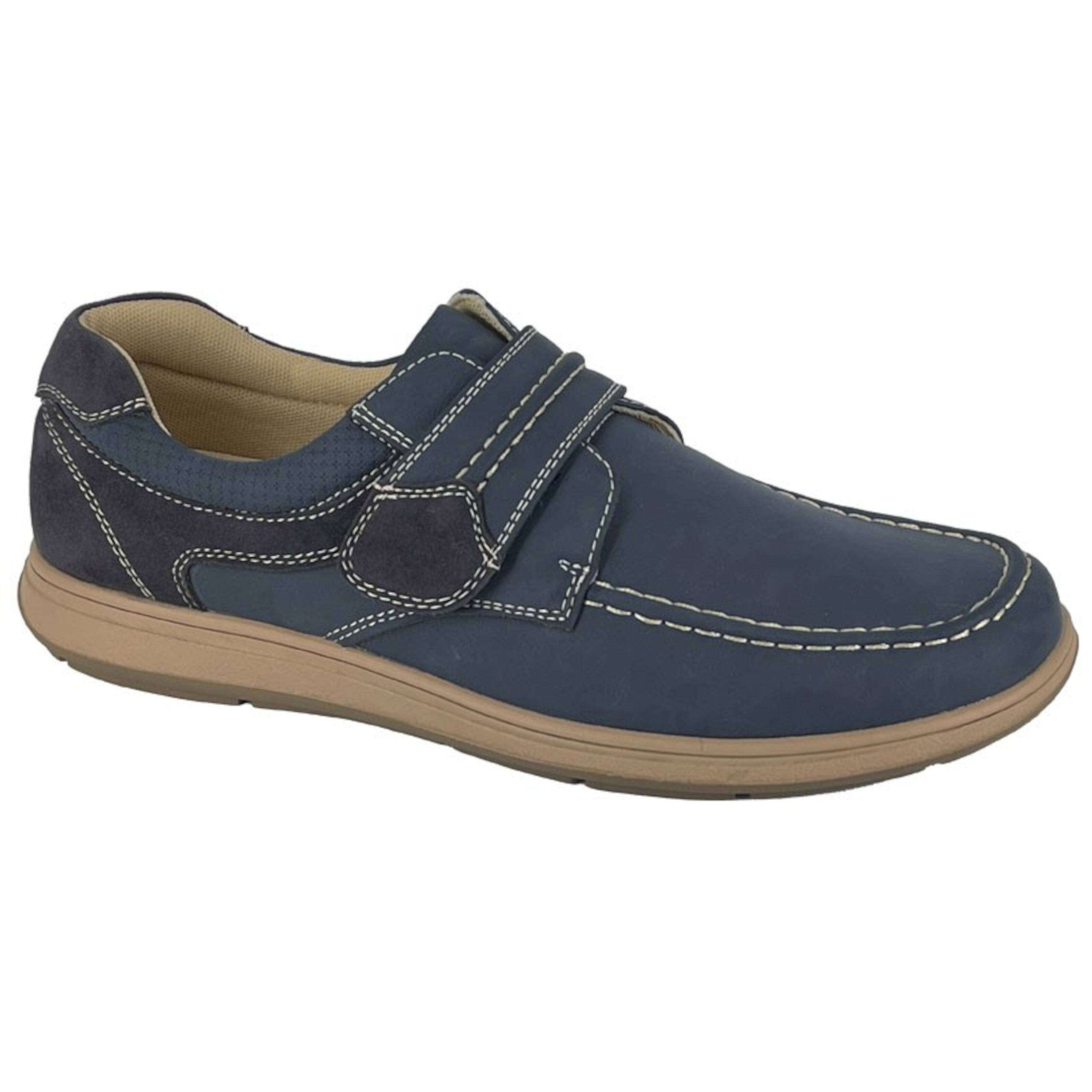 Scimitar M364F Mens Blue Nubuck Touch Fastened Super Lightweight Shoes