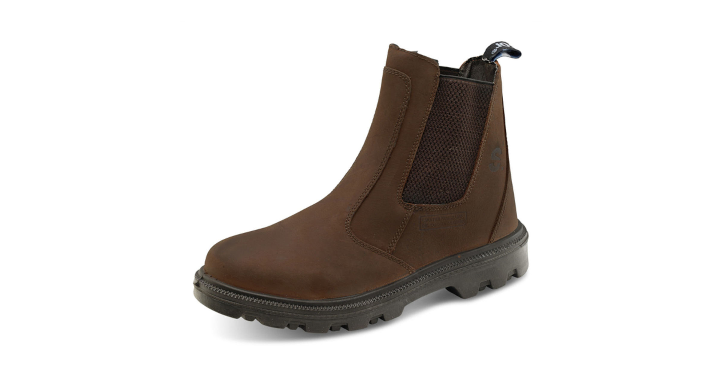 Secor Sherpa Ami Waxy Brown Steel Toe Cap Chelsea Dealer Safety Boots